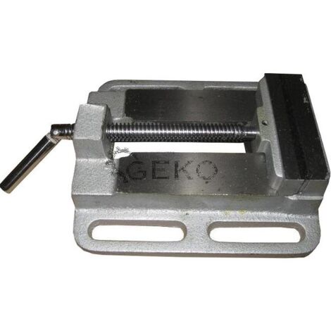 Geko G01043 - Vis à pression (fonte, 125 mm), couleur noire