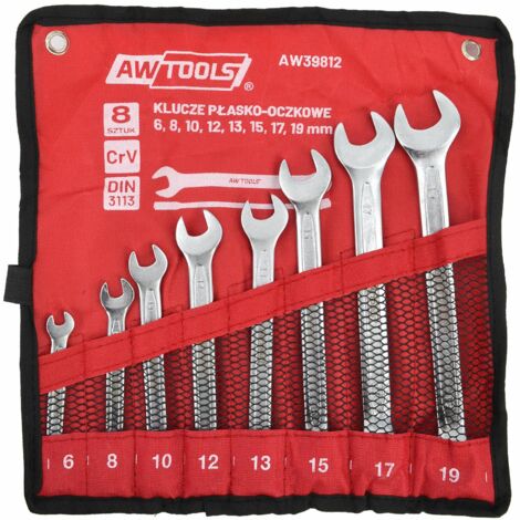 Cache-nez en plastique 8szt./6mm-19mm