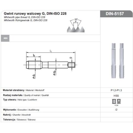 Fanar gwintownik g 3/8" ngra/2