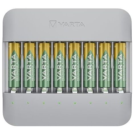 Varta Eco Charger Multi Chargeur de piles rondes NiMH LR03 (AAA), LR6 ...