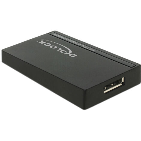 DeLOCK 62581 Adaptateur graphique USB 3840 x 2160 pixels Noir