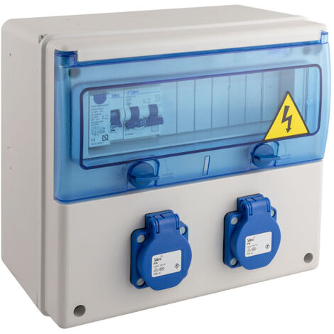 Tableau de distribution industriel assemblé de 11 éléments ...