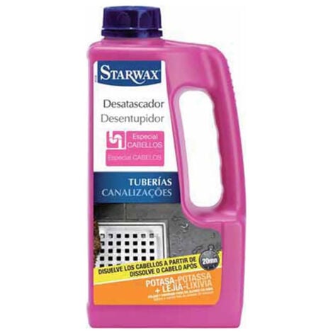 STARWAX - Spécial Déboucheur de Cheveux - Dissout les cheveux, les ...