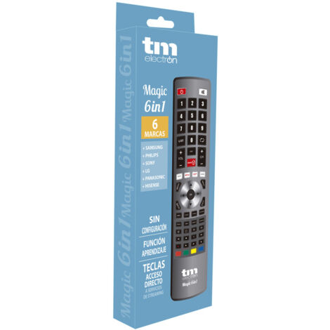 Télécommande universal tm electron 6 en 1