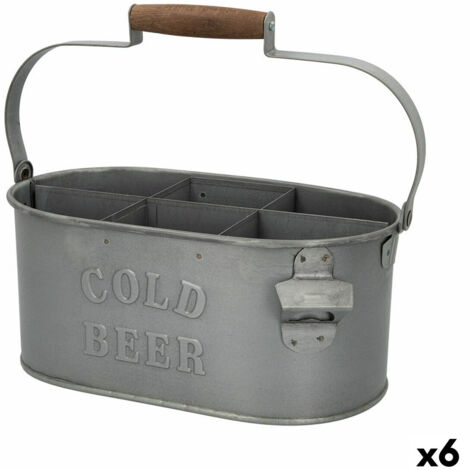 Panier décoratif aktive acier galvanisé 35,5 x 16 x 19,5 cm porte ...