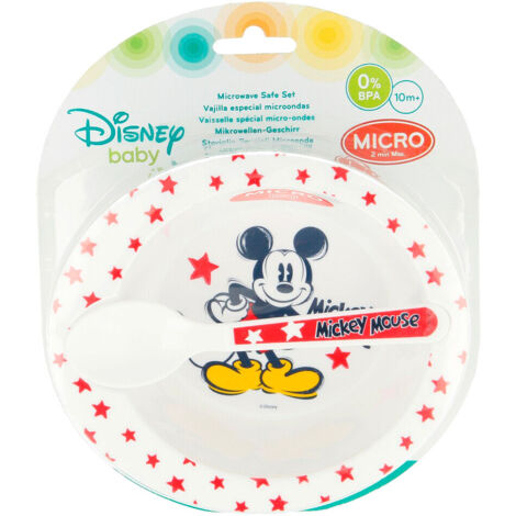 Disney- Mickey Microwave Mickey Jouets de cuisine, Multicolore (128568)