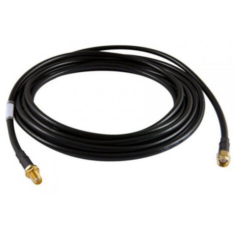 ALLNET ANT-CAB-RSMA-RSMA-500 coaxial cable 5 m R-SMA Black
