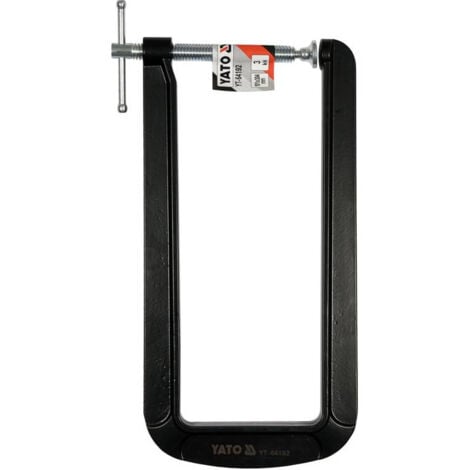 Yato YT-64192 Pince en C Noir