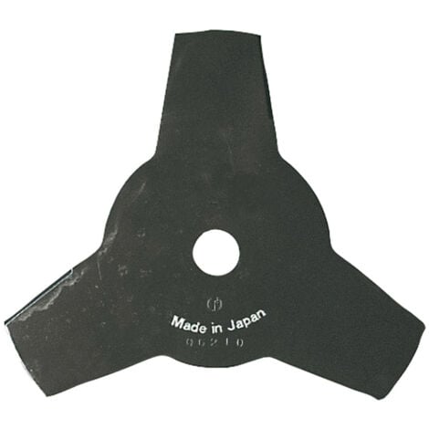 Lame 3 dents pour débroussailleuse essence universelle Ø 25 cm.