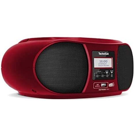 TechniSat DigitRadio 1990 Digital 3 W DAB+, FM Red MP3 Playback