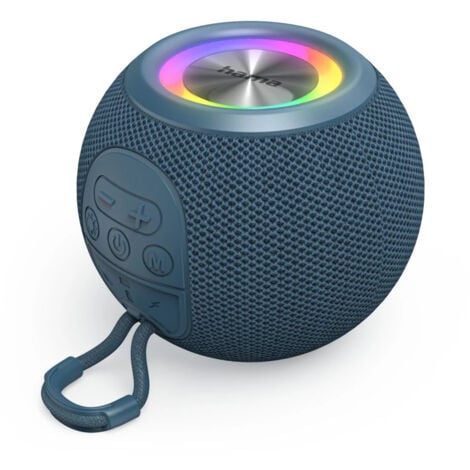 Hama - Bluetooth® Speaker Ball Shape Haut-parleur, 5 modes d'éclairage ...