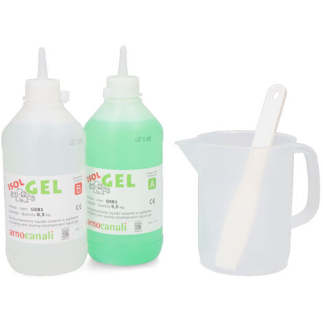Isogel bicomposant d'isolation et d'étanchéité 300gr.
