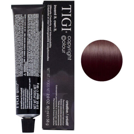 Tigi colour creative permanent hair dye 42 medium brown violet 60 ml