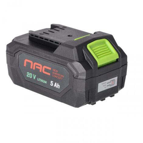 NAC Akumulator 20V 5Ah S-Series, Cordless Battery de High Power and ...