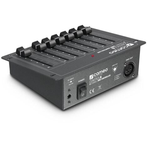 Table d'éclairage DMX à 6 canaux