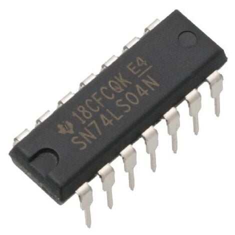 Digital Hex Inverters Dip14 Sn74ls04n 74ls04