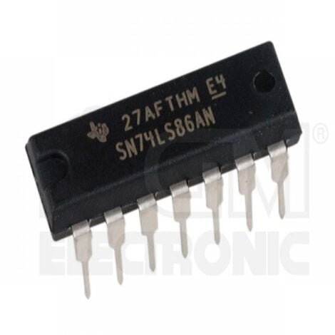 Circuit intégré numérique Dip14 Sn74ls86 et 74ls86