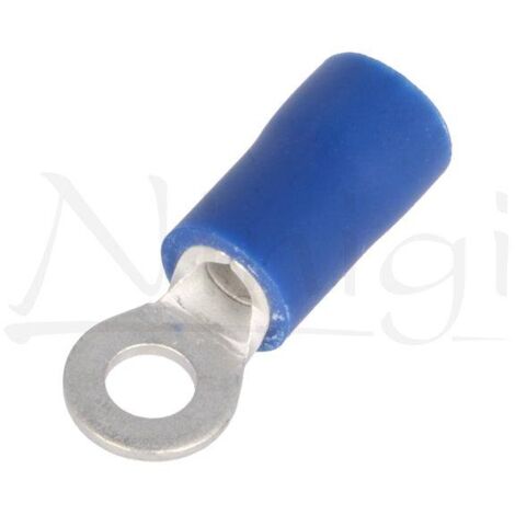 Terminal rond pré-isolé 3,7mm 1-2,6mm Bleu Pvc25037