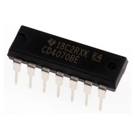 Circuit intégré Cd4075be Logico 14pin Hcf4075 4075