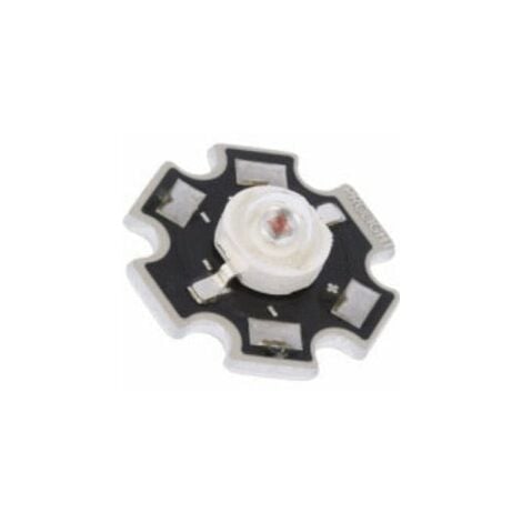 Led Diode Power 1w Star Transparent Rouge Pm2e-1lrs