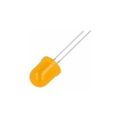 Diode LED orange 10mm 150-220mcd 180º Oso5jaa1k4a