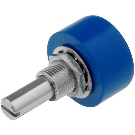 Potentiomètre monotour 10k 1w 15% Arbre linéaire 6,35mm 1610-10k-stop