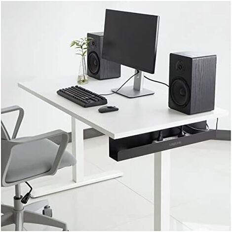 LogiLink Système de gestion des câbles KAB0070, montage sur table