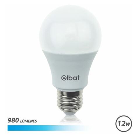 Elbat led bulb a60 12w e27 980lm - 6500k cold light
