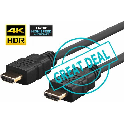 VivoLink PROHDMIHD5-BULK Câble HDMI 5 m HDMI Type A (Standard) Noir ...