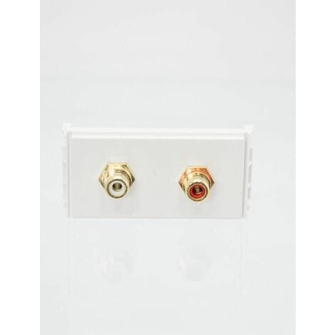 Outlet 2xRCA Audio Panel