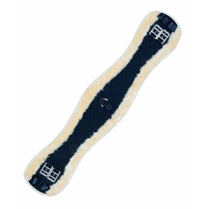 70 cm, Noir 9100: Sangle de dressage en tissu avec revêtement en ...