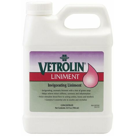 VETROLIN LINIMENT Liniment pour détendre et tonifier les muscles 946 ml