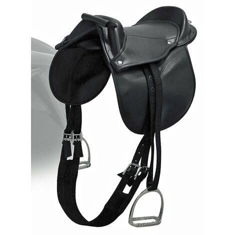 Ensemble de selles en cuir synthétique de 12 complet avec étriers ...