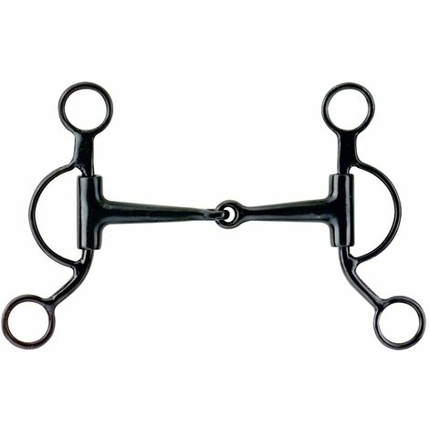 Morsure occidentale articulée en acier inoxydable avec inserts en ...