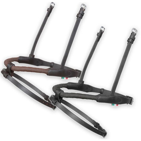 Pour en savoir plus :, Marron: Bride en cuir souple avec insert en ...