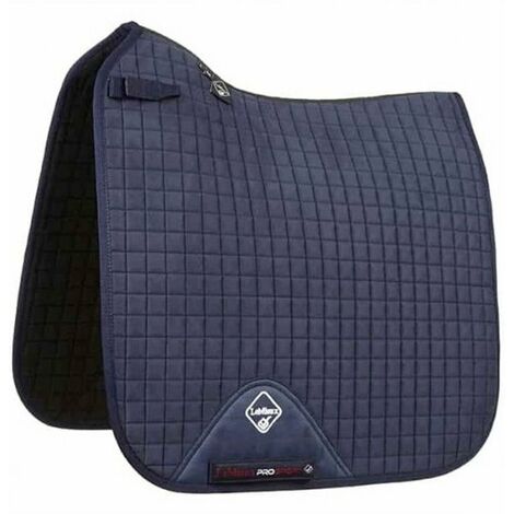 Selle de dressage LeMieux Suede Square NAVY BLUE