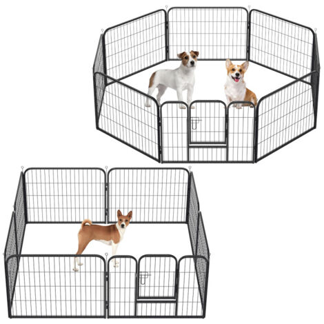 Hengda Corral Para Cachorros Con Techo 80x60cm Cercado Para Cachorros ...