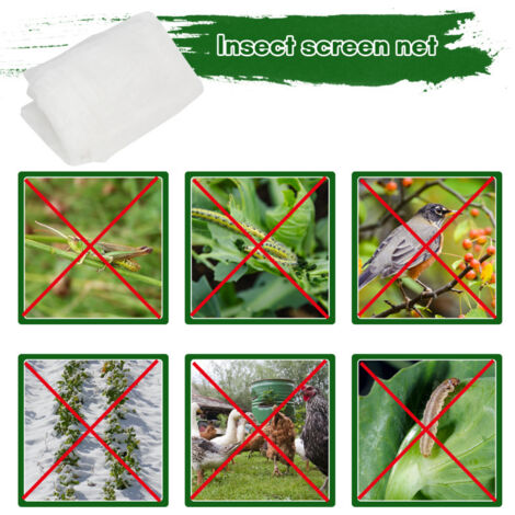 Hengda Malla Anti Insectos de Fibra de Vidrio para Jardinería Malla ...