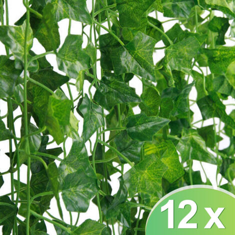 Hengda Ghirlanda di edera artificiale - 12 steli di edera artificiale ...