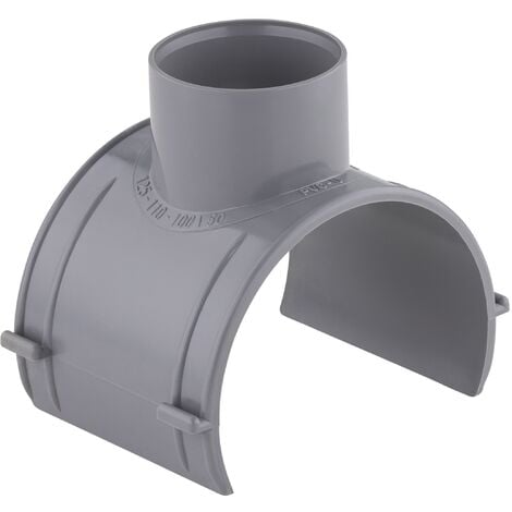 Selle de branchement PVC Ø125/110/100 NOYON & THIEBAULT Ø100 - Ø50