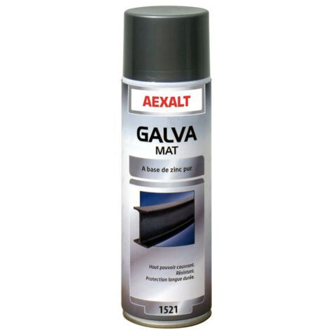 Revêtement galvanisant GALVA MAT 650 ml - 1521 - Aexalt Pluho