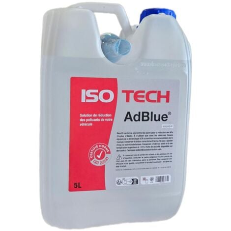 Adblue 5l avec bec verseur, additif pour moteur diesel iso 22241
