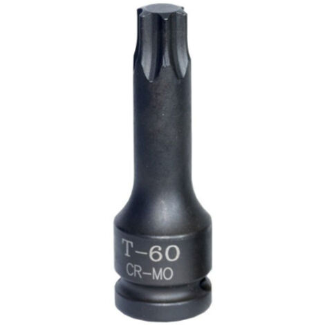 Douilles embouts 1/2 impact a chocs torx males de t20 a t70 - de : torx-t70-choc