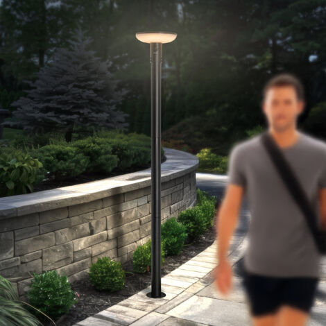 esotec Solar PIR lampe sur pied Linus 200 Max CCT télécommande ...