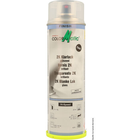 ColorMatic 2K Klarlack mit Härter seidenglanz 200ml 231650