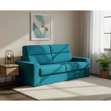 Dmora - Sofá cama 2 plazas Ecate, Sofá convertible para salón ...