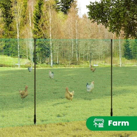 WOLTU Filet de Volière 25x0, 9m, 53 g/m² PE, Filet Anti-Oiseaux Filet de Protection Jardin ...