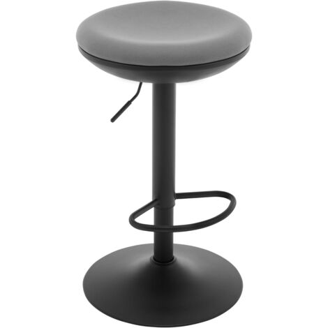 WOLTU Tabouret Bar Rond, Tabouret Haut, Chaise de Bar Pivotant à 360 ...