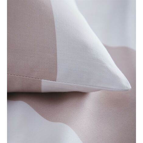 Portfolio Alissa Duvet Cover Set Pink King Size Striped 200 Thread ...