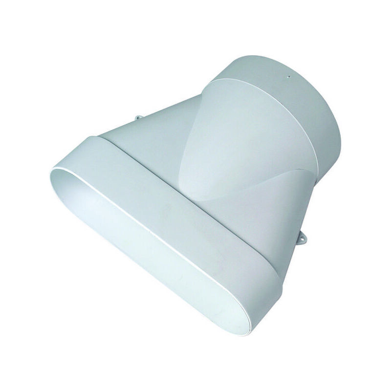 Raccord VMC PVC mixte - Ø125 - 60x200 oblong